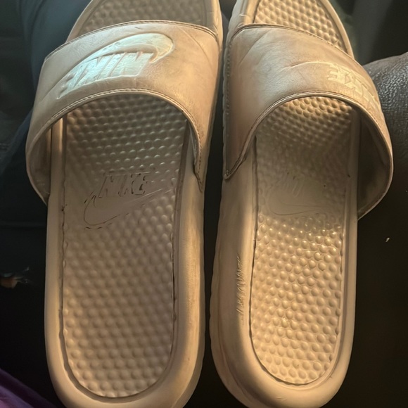 Nike | Shoes | Nice Walk Around Bike Slides | Poshmark